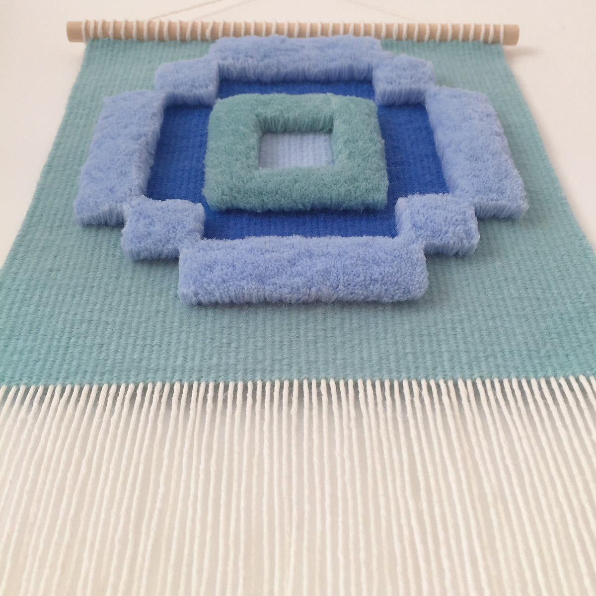 MAZE: blue & green – Allyson Rousseau